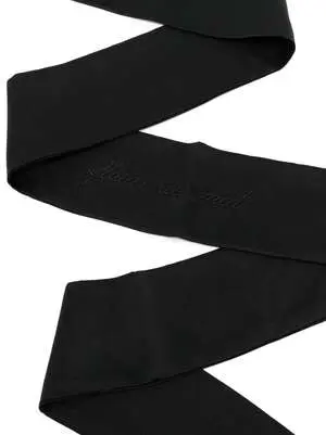 FLEUR DU MAL Silk Blindfold - Black