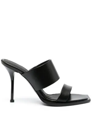 Alexander Mcqueen Square Toe Mules Clogs For Women