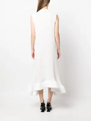 MELITTA BAUMEISTER Ruffled Midi Dress