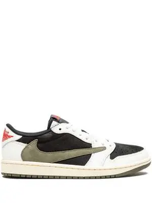 JORDAN X Travis Scott Air 1 Low Sneakers - White