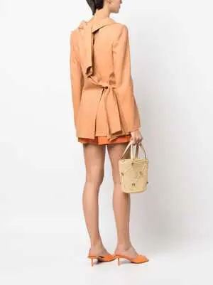 Alberta Ferretti Notched-lapels Double-breasted Blazer