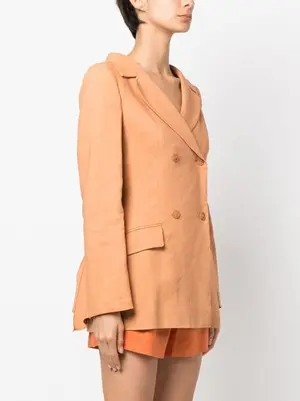 Alberta Ferretti Notched-lapels Double-breasted Blazer