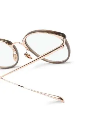 Linda Farrow Round-frame Optical Glasses