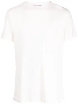 Orlebar Brown Chest-pocket Cotton T-shirt - Pink