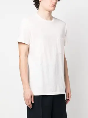 Orlebar Brown Chest-pocket Cotton T-shirt - Pink