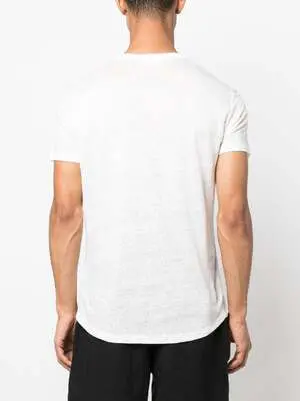 Orlebar Brown Crew-neck Linen T-shirt - White