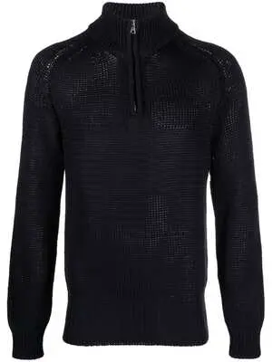Orlebar Brown Lennard Organic-cotton Jumper - Blue