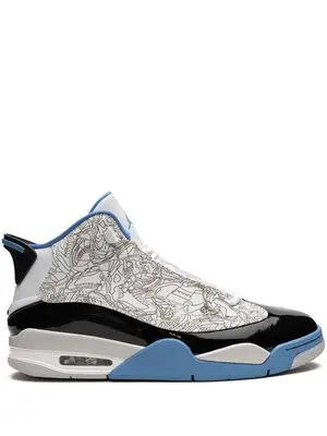 JORDAN Dub Zero Legend Blue Sneakers - White