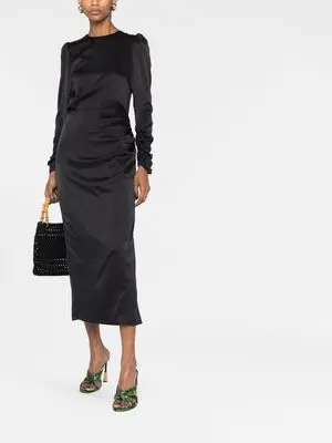 Zimmermann Ruched Midi Dress