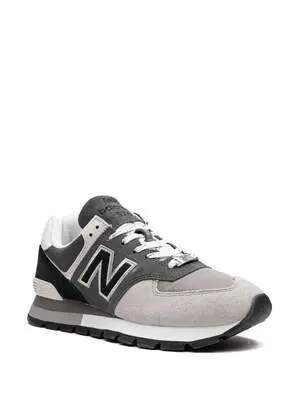 NEW BALANCE 574 Rugged Stealth Sneakers - Grey