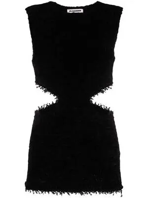 JIL SANDER Cut-out Dress - Black