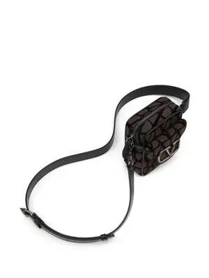 Valentino Garavani Mini Locò Toile Iconographe Shoulder Bag