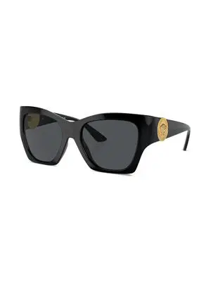 Versace Logo-plaque Cat-eye Frame Sunglasses