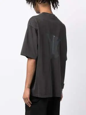 We11Done Graphic-print Cotton T-shirt - Grey