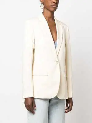Calvin Klein Single-breasted Long-sleeve Blazer