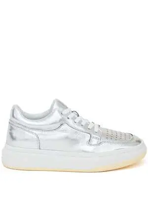 MAISON MARGIELA Lace-up Sneakers - Silver