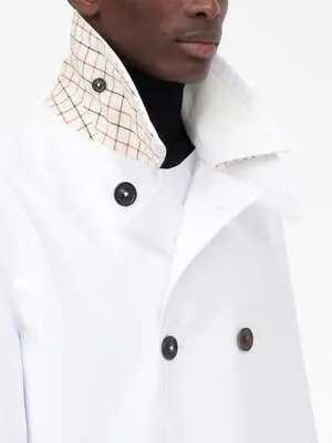 MAISON MARGIELA Double-breasted Coat - White