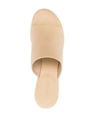 WANDLER 80mm Leather Slip-on Sandals
