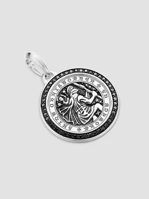 David Yurman St. Christopher Amulet In Sterling Silver