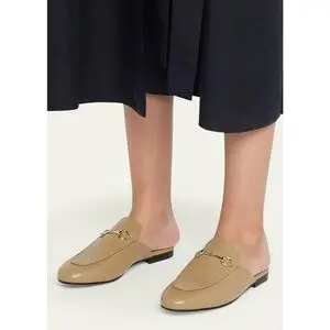 Gucci Princetown Leather Mules - Camel