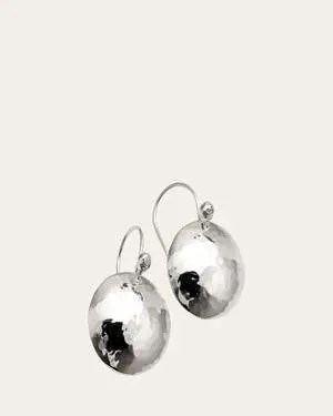 Ippolita Sterling Disc Diamond Earrings