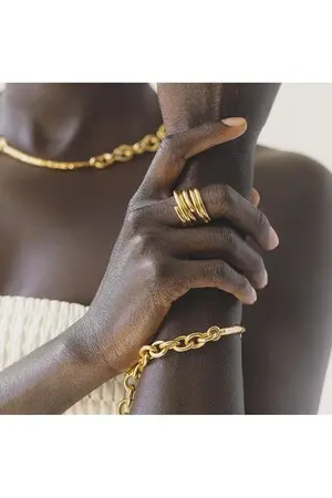 SOKO Waya Plated Ring Stack