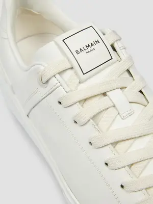 Balmain B-court Low-top Sneakers - Blanc