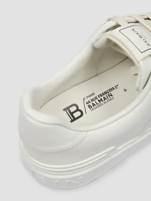 Balmain B-court Low-top Sneakers - Blanc