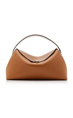 Structured Calfskin Leather Shoulder Bags