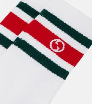Gucci Interlocking G Crew Socks