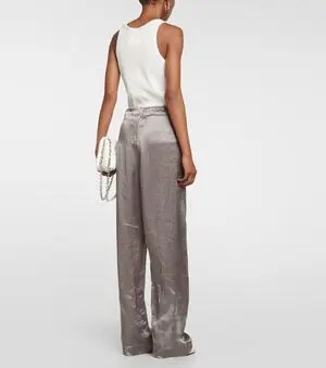 MAISON MARGIELA Satin Pajama Bottoms