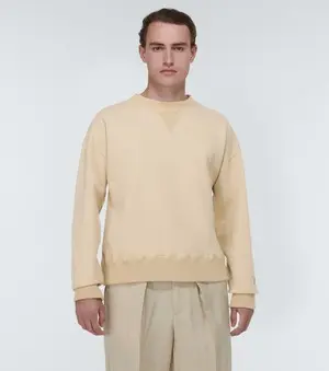JIL SANDER Cotton And Cashmere Sweatshirt