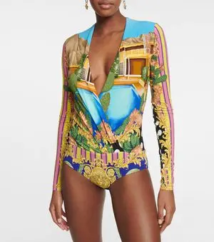 Versace Medusa Palm Springs Bodysuit