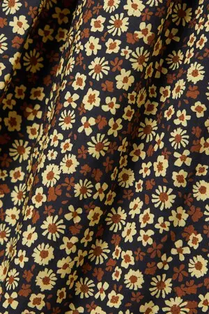 Matteau Net Sustain One-shoulder Floral-print Organic Cotton-poplin Maxi Dress