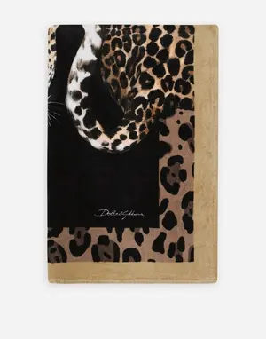 Dolce & Gabbana Terry Cotton Beach Towel - Multicolor