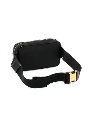 TOM FORD Nylon & Leather Belt Bag