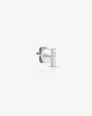 Ring Concierge Petite Diamond Line Stud Earrings - One-color