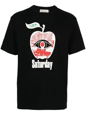 Undercover Graphic-print Cotton T-shirt - Black