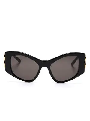 Balenciaga Xl Dynasty Sunglasses - Black
