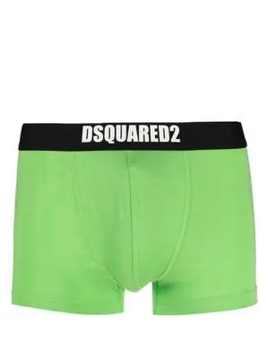 Dsquared2 Logo-waistband Boxers - Green