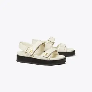 Tory Burch Kira Burch Sandal - New Ivory