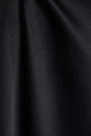 Iris & Ink Margot Satin-crepe Midi Skirt