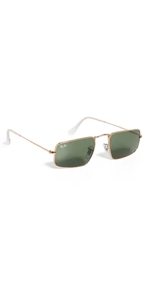 Ray-ban 0rb3957 Julie Sunglasses - Rose Gold/green
