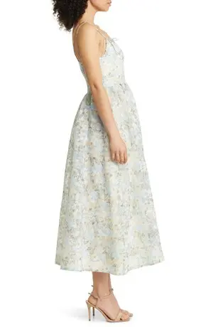 knee length dresses for ladies En Saison Tosca Organza Midi Dress