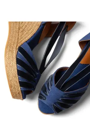 Penelope Chilvers High Catalina Dali Espadrille Platform Wedge