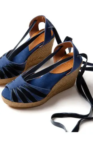Penelope Chilvers High Catalina Dali Espadrille Platform Wedge