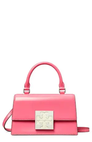 Tory Burch Bon Bon Spazzolato Mini Top-handle Bag