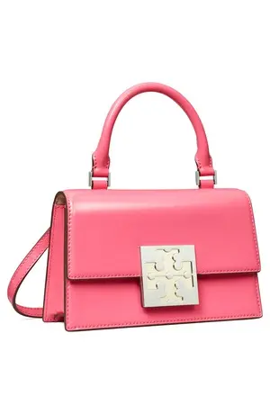 Tory Burch Bon Bon Spazzolato Mini Top-handle Bag