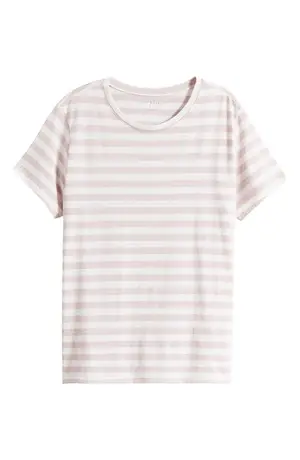 Lucky Brand Print T-shirt - Natural Stripe
