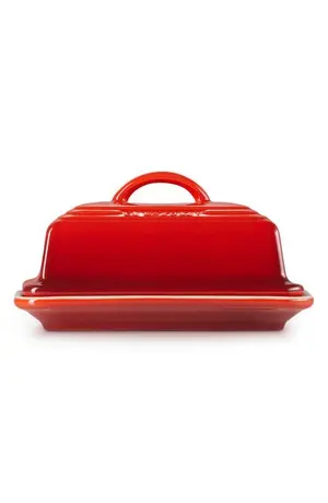 LE CREUSET Heritage Butter Dish - Cerise